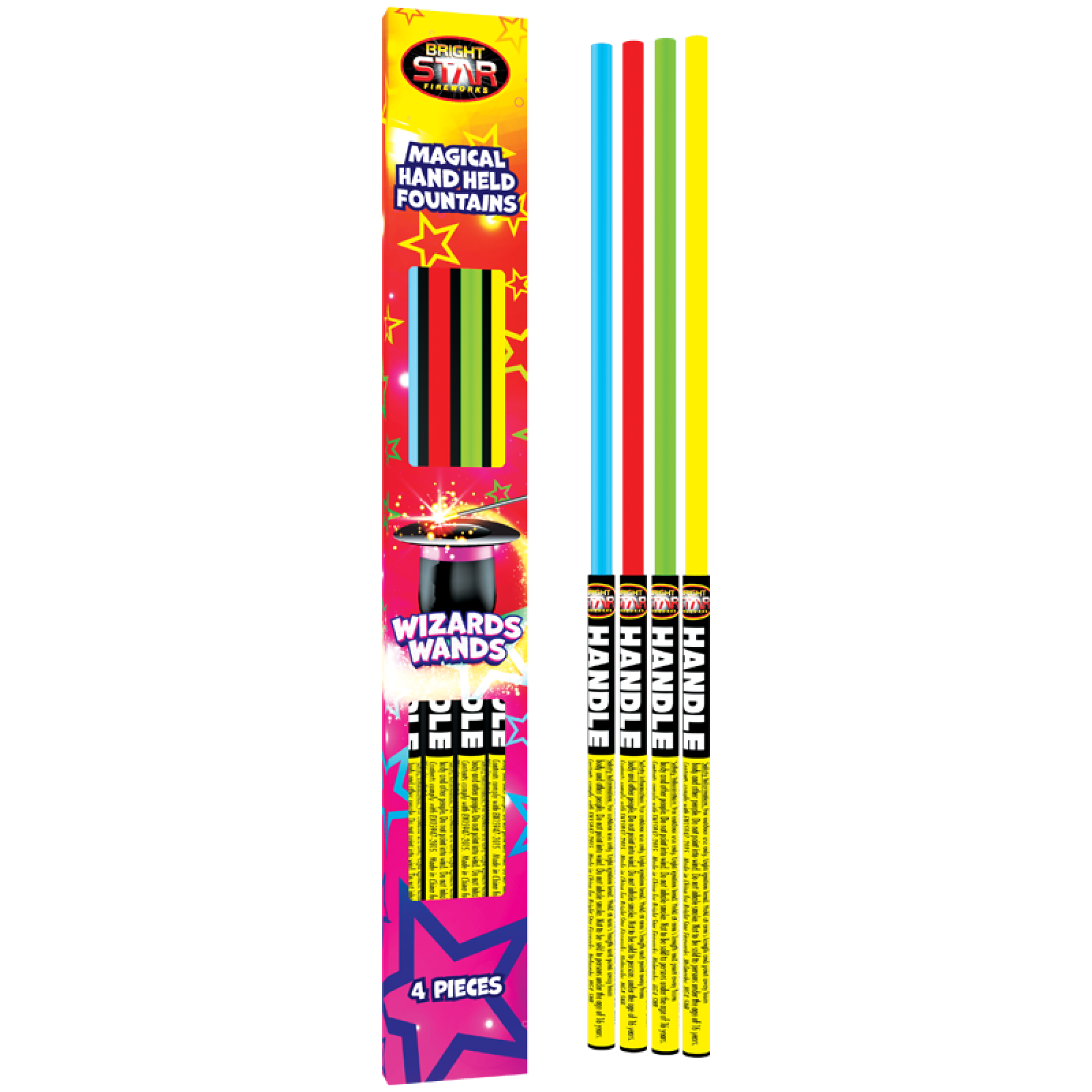Wizards Wands Hand Held Fountains – Discount Fireworks Hull